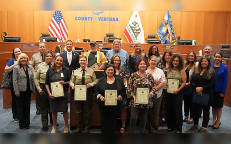 County of Ventura Employees honored for decades of dedication to public ...