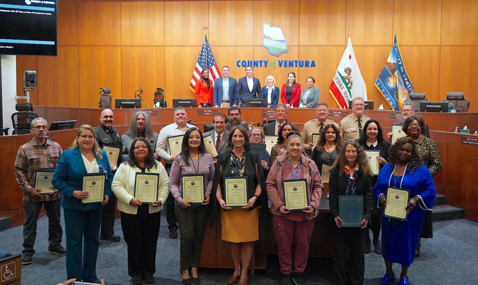 County of Ventura honors employees for 645 years of public service ...